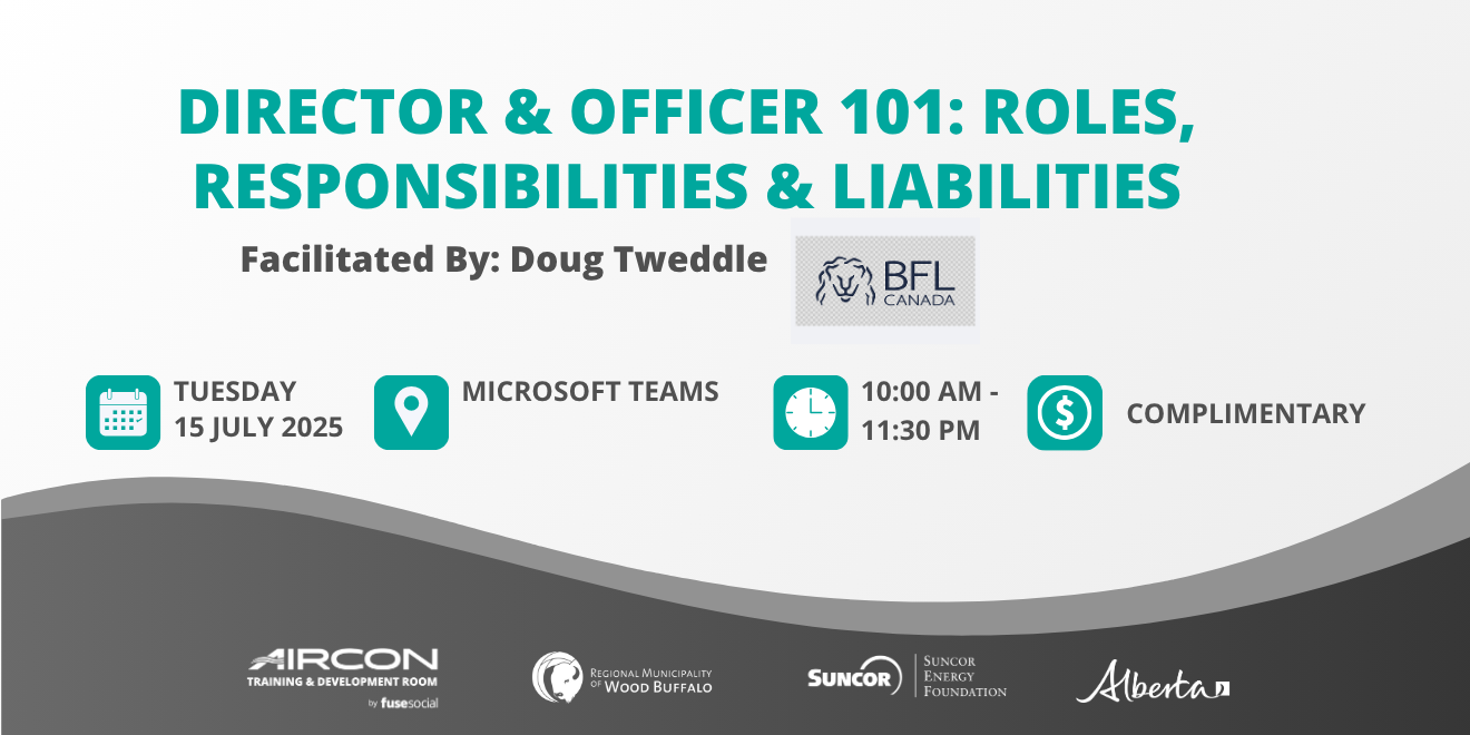 Director & Officer 101: Roles, Responsibilities & Liabilities - MAC ...