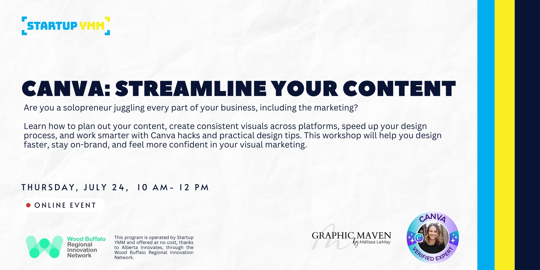 Canva: Streamline Your Content - MAC Calendar