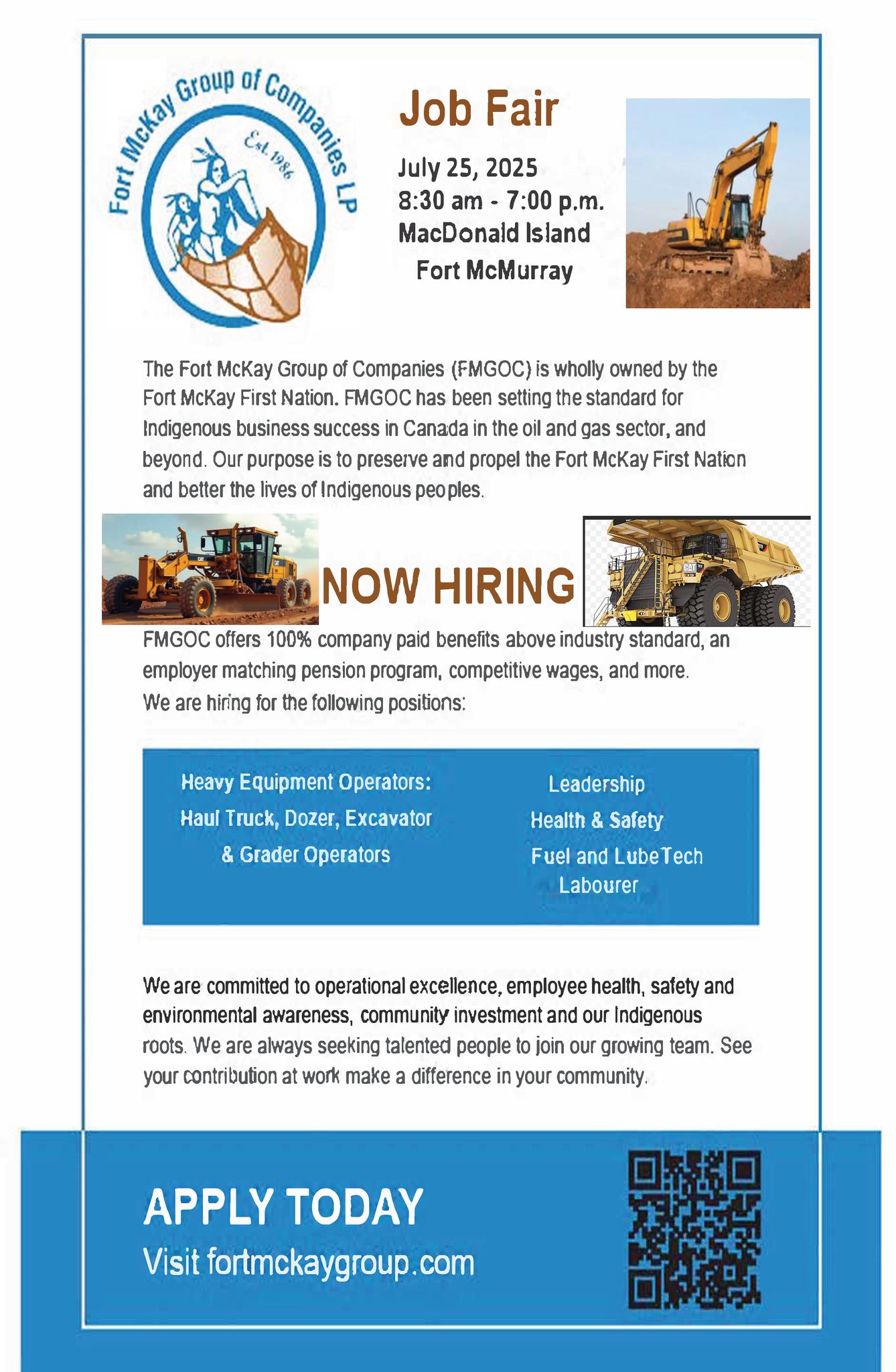 FMGOC Job Fair - MAC Calendar