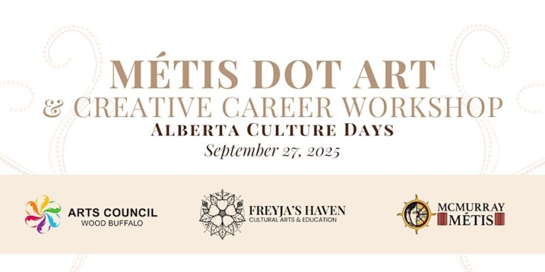 Métis Dot Art & Creative Career Workshop - MAC Calendar